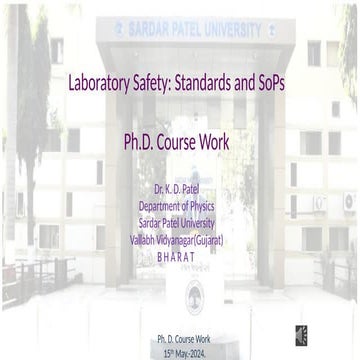 LabSafety and laboratory care to be taken in lab | PPTX