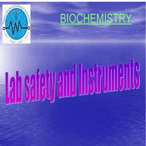 lab safety and instruments .pptx