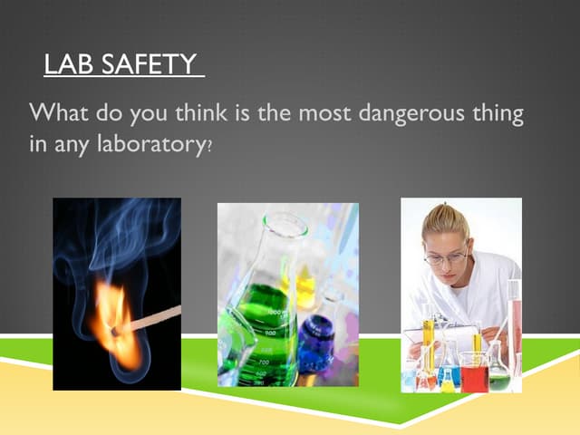 Lab safety dos and don | PDF
