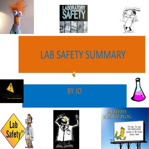 Laboratory safety | PPTX