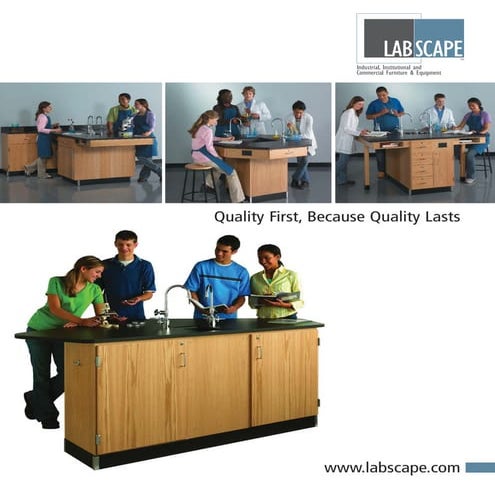 Labscape School Lab Furniture Catalog (2009) | PDF
