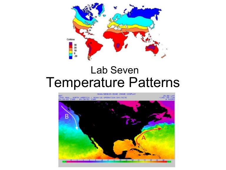 Lab seven temperature patterns