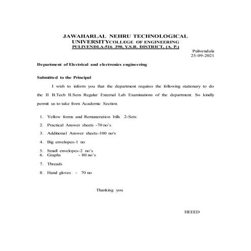 Lab stationary | DOCX