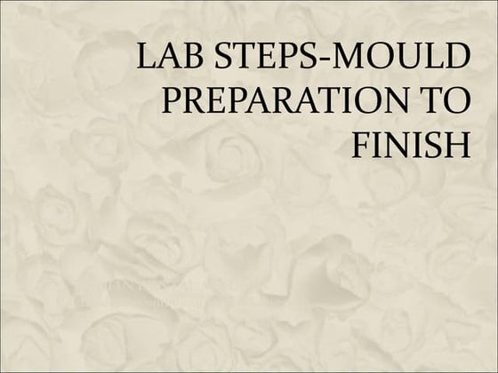 Study models 101 trimming | PPTX | Dental Health | Diseases and Conditions