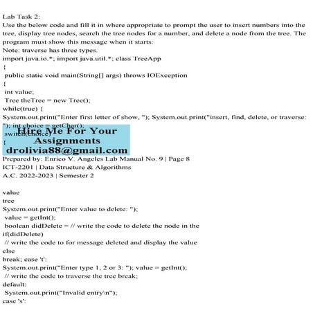 Lab Task 2Use the below code and fill it in where appropriate to .pdf ...