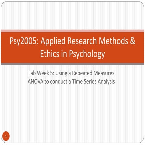 Applied Research Methods and Ethics in Psychology | PPT