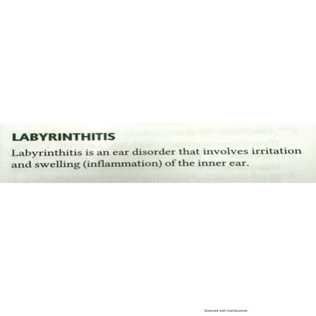 Labyrinthitis ppt | PDF