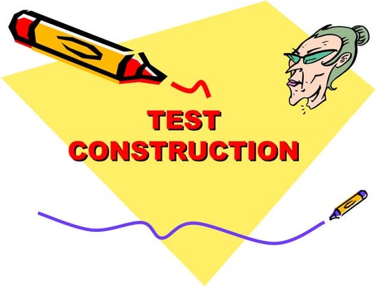 GUIDELINES CONSTRUCTING MULTIPLE CHOICE TEST ITEMS.pdf | Standardized ...