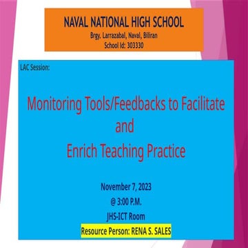 Learning Action Cell-INTRODUCTION. As stated in Department of Education ...