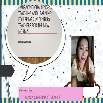 lac on embracing challenges on teaching and learning | PPTX