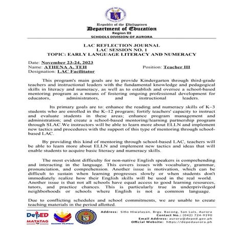 Learning Action Cell-REFLECTION-ATHENA.docx