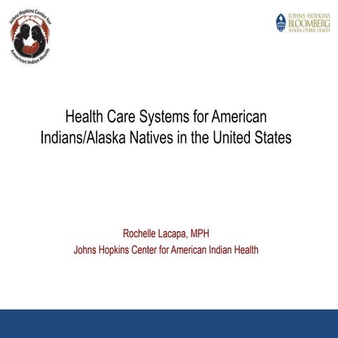 Health Care Systems for American Indians | PPTX | Healthcare Industry ...