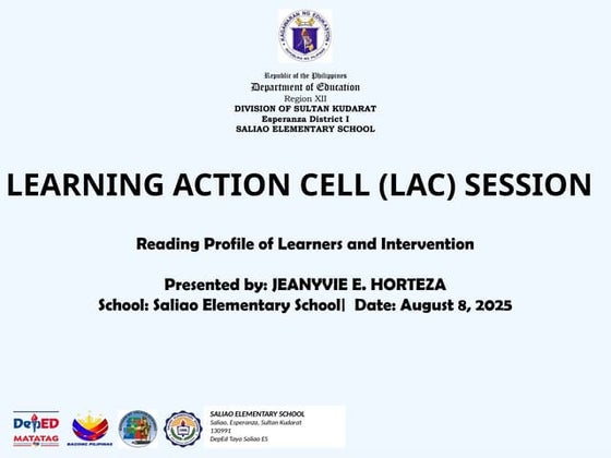 ARAL-Program-Primer For Guidance in Conducting | PPTX