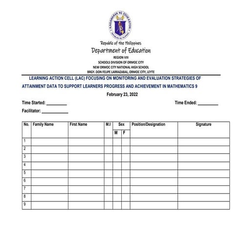 Template - SELG SSLG Quarterly Accomplishment Report.docx