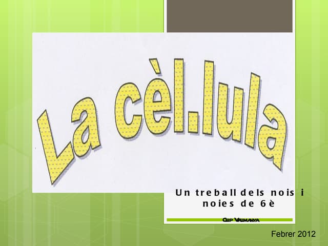 La cellula | PDF