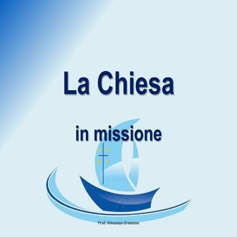 La Chiesa in missione. Paolo di Tarso | PPT