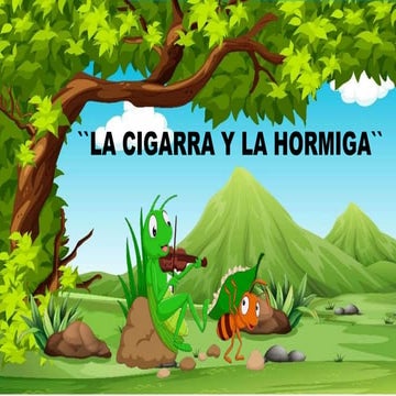 La cigarra y la hormiga.pptx