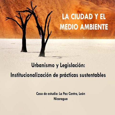 La ciudad y el medio ambiente | PDF