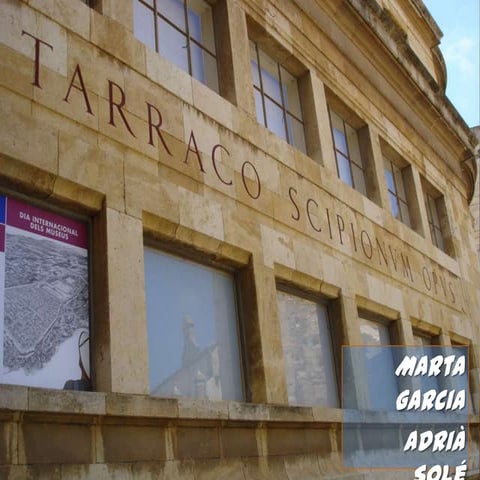 La ciutat romana de tarraco | PPTX