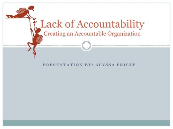 Accountability PowerPoint | PPTX