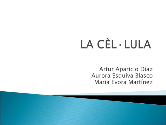 La cèl·lula | PPT