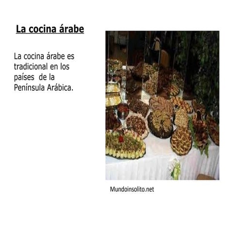 La cocina árabe | ODP