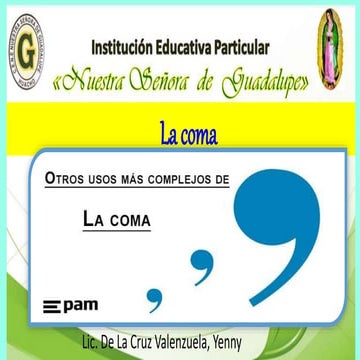 La coma | PPTX