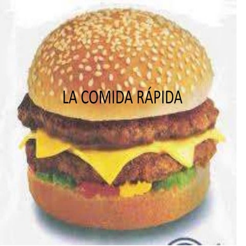 La comida rápida | PPTX