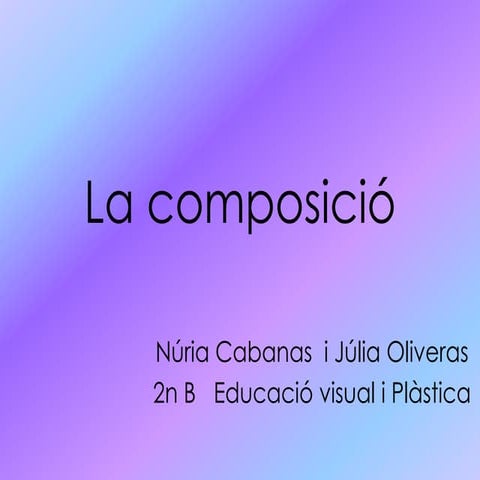 La composició | PPT