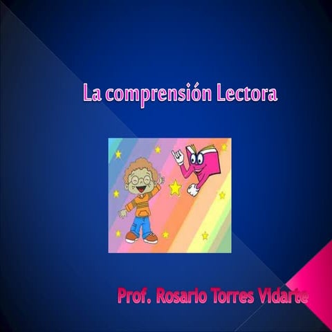 La comprensión lectora | PPTX