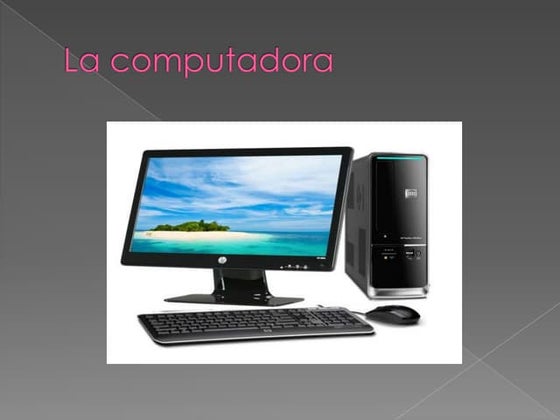 Esquema de funcionamiento de una computadora | PPT