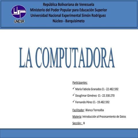 La computadora | PPT