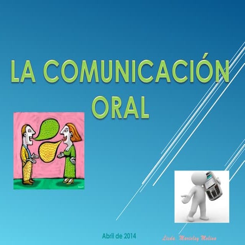 La comunicación oral | PPT
