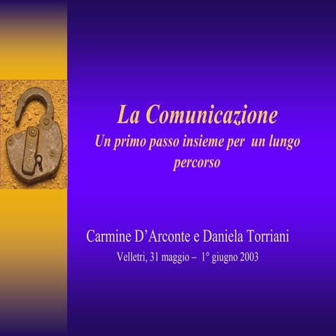 La comunicazione | PPT