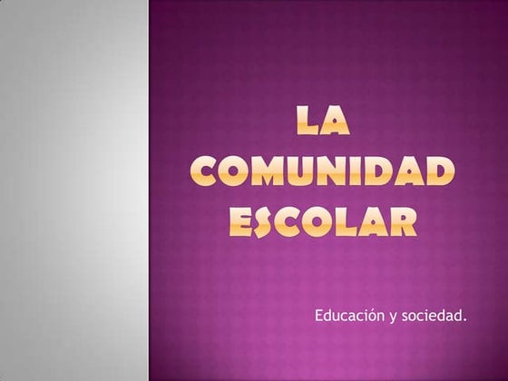 Proyecto mi comunidad orig | PPT