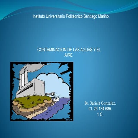Contaminacion del aire, suelo y agua | PDF