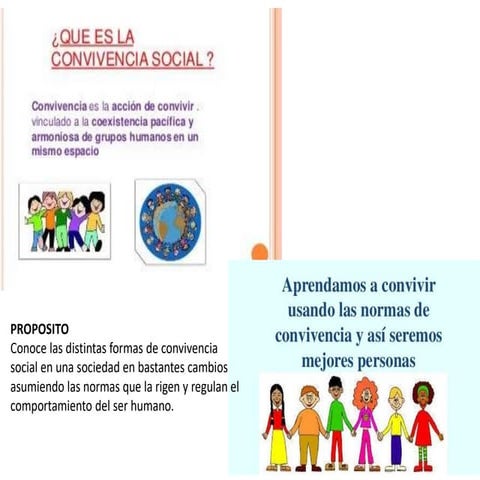 La Convivencia Social Pdf Pdf