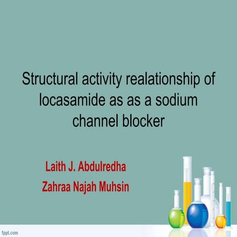 SAR of lacosamide | PPT