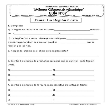 La costa | PDF