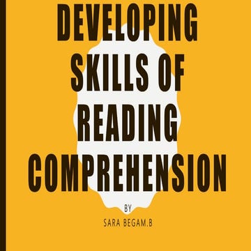 Developing skills of Reading Comprehension | PPTX