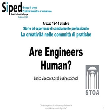 Are Engineers Human? | PPTX | Science