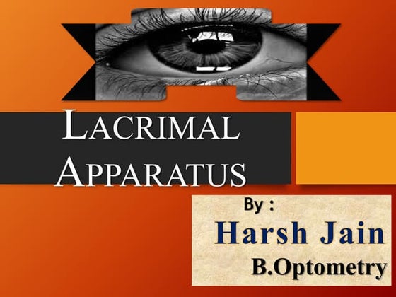 Lacrimal sac syringing | PPTX | Eye and Vision Conditions | Diseases ...