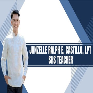 LIFE AND CAREER SKILLS-JANZELLE CASTILLO | PPTX