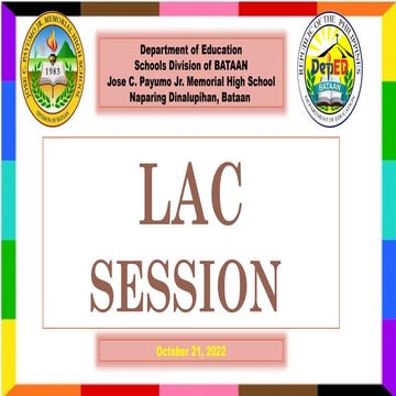 LAC SESSION_1INTEGRATION OF QR CODE pptx | PPTX