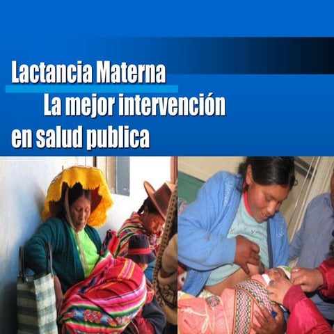 Lactancia materna exclusiva en pedíatria pregrado | PPTX