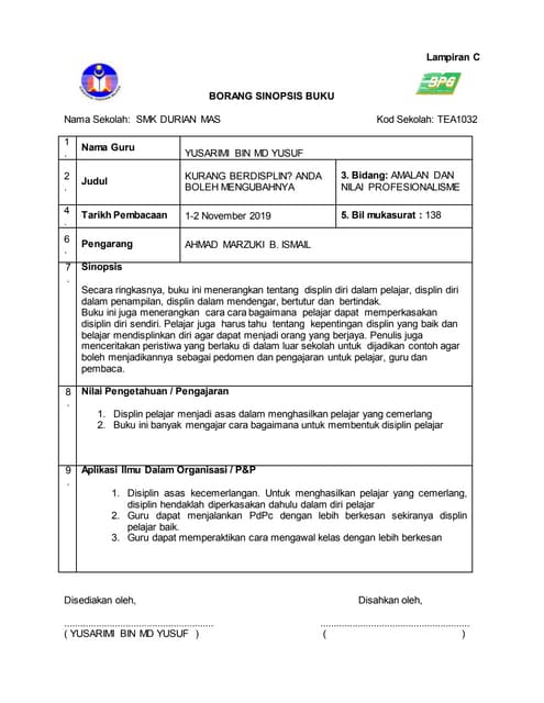 Sinopsis kesihatan mental | DOC