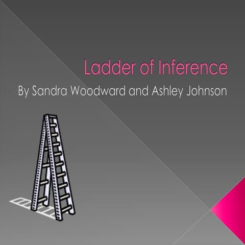 Ladder of inference | PPTX