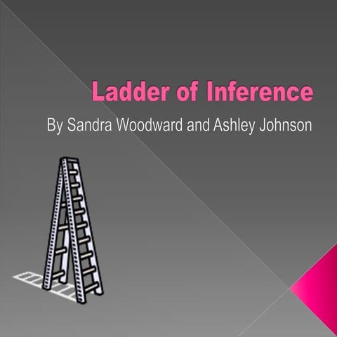 Ladder of inference | PPT