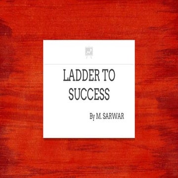 Ladder to success | PPT