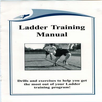 Agility Ladder Training Manual | PDF